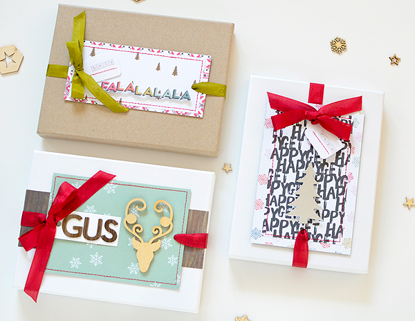 christmas wrap up :: masculine gift wrap