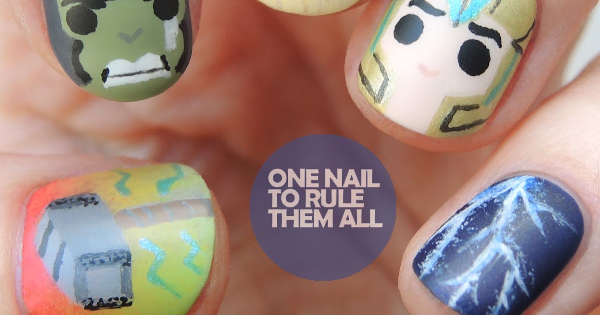 One Nail To Rule Them All: Marvel: Thor Ragnarok Nails