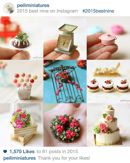 Dollhouse Miniatures, Miniature Food Jewelry, Craft Classes: 2015
