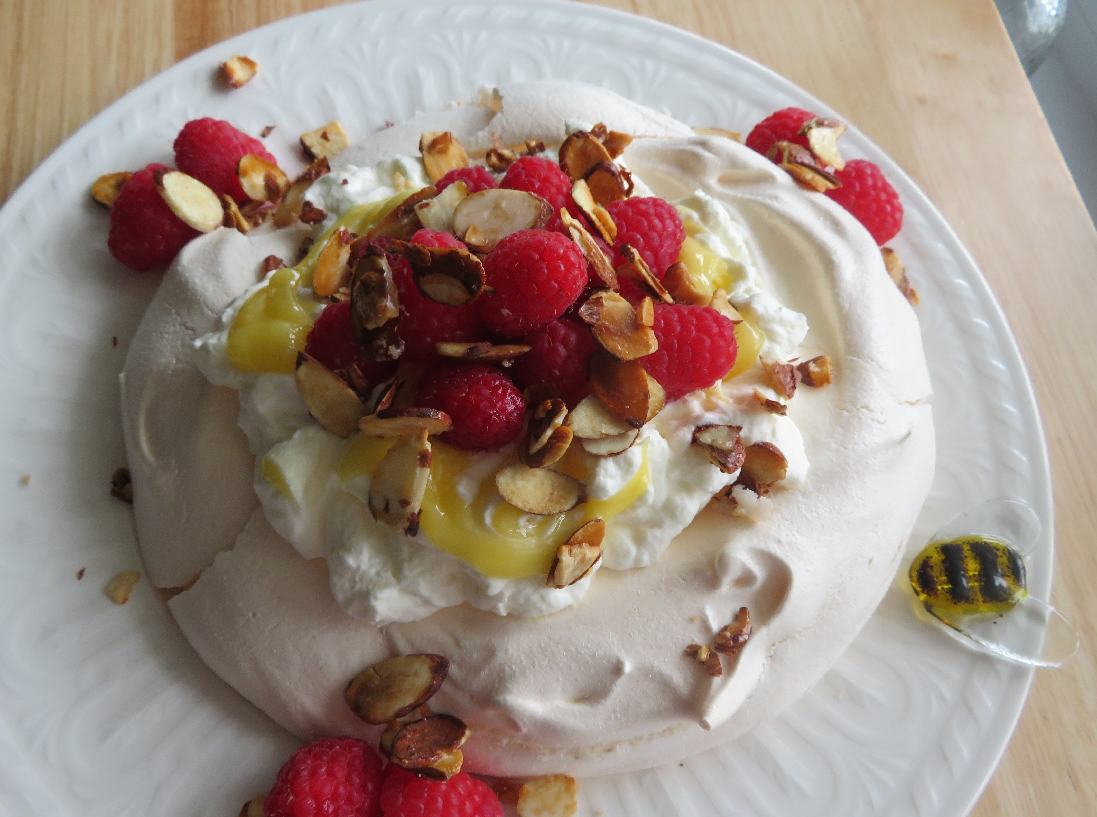 Lemon & Raspberry Pavlova | The English Kitchen