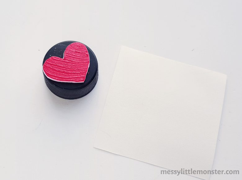 How to make a stamp - Messy Little Monster
