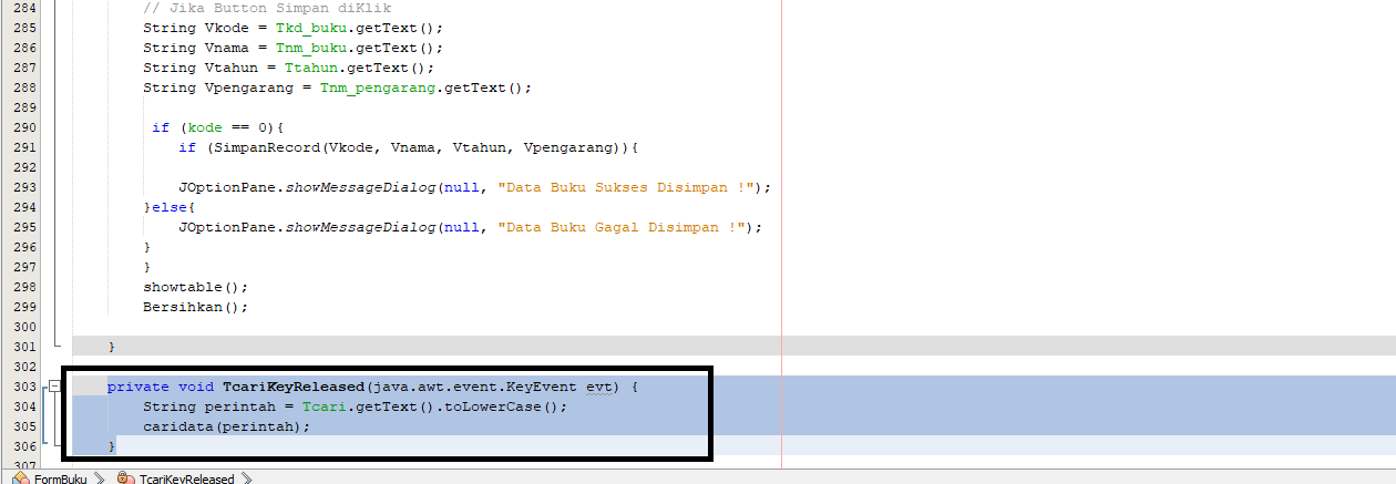 Koneksi Database Mysql dan CRUD Java NetBeans : Koding Cari dan Tampil ...