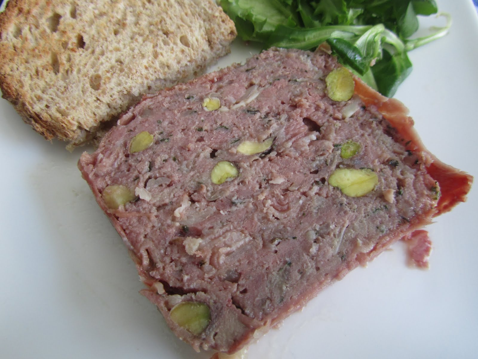 Terrina de Cerdo con Pistachos | Las Recetas de Marichu.... y las mias