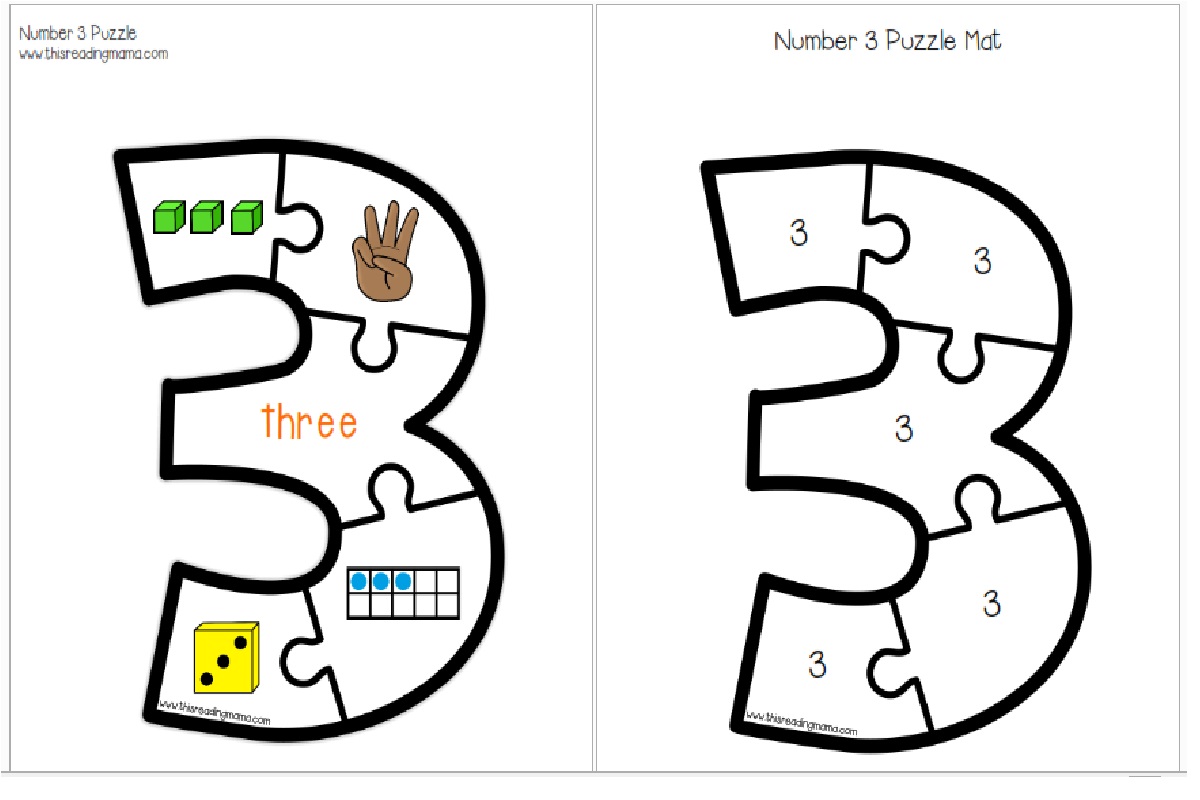 Divertido Rompecabezas De Los Números ~ DIPLOMAS GAFETES Y MATERIAL ...