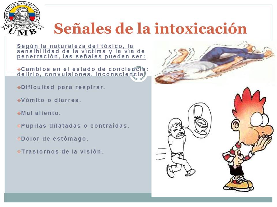 Primeros Auxilios : Intoxicaciones
