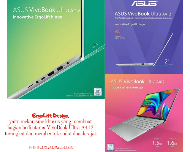 ASUS Vivobook Ultra A412, Ultrabook Terkecil Didunia Untuk Mobilitas Tinggi