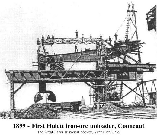 Industrial History: Hulett Iron Ore Unloaders