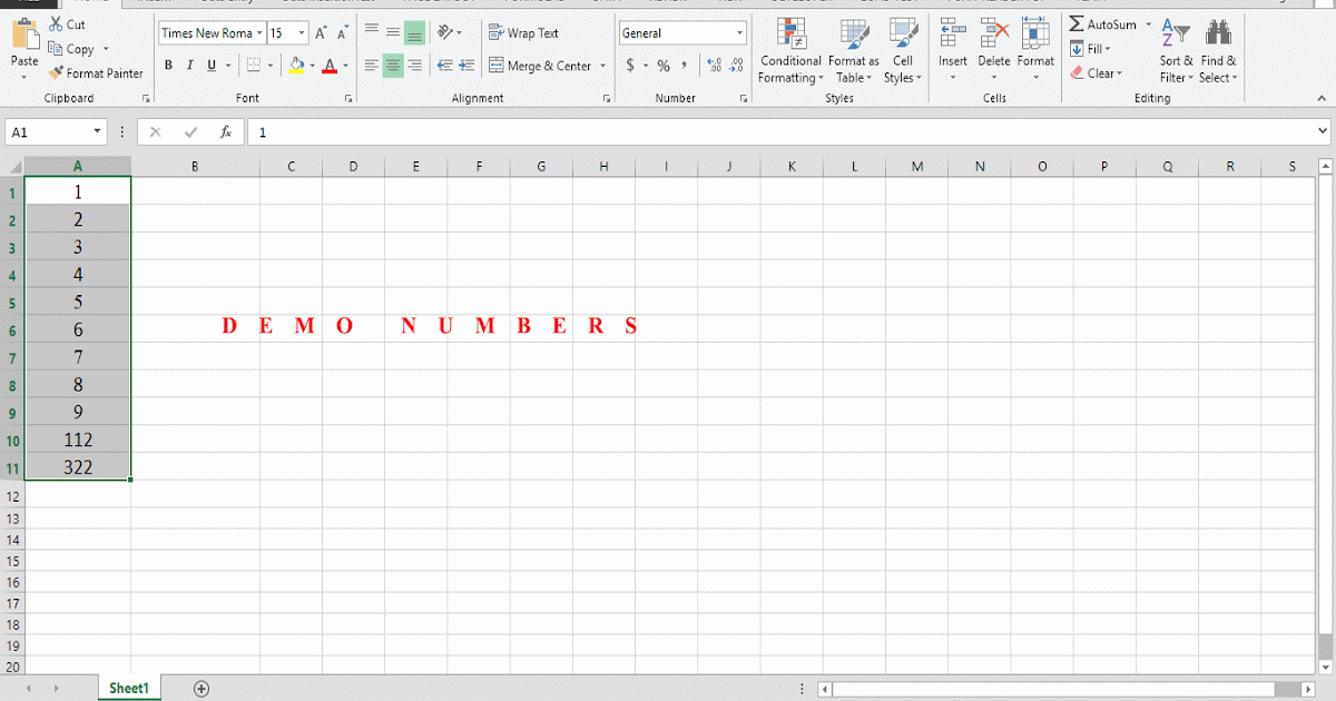 Working with ROMAN Function in MS-Excel - Data analysis