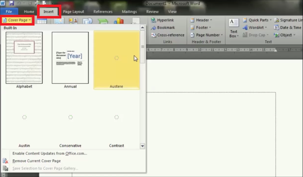 Cara Membuat Halaman Sampul Keren di Microsoft Word - Tutorial ...
