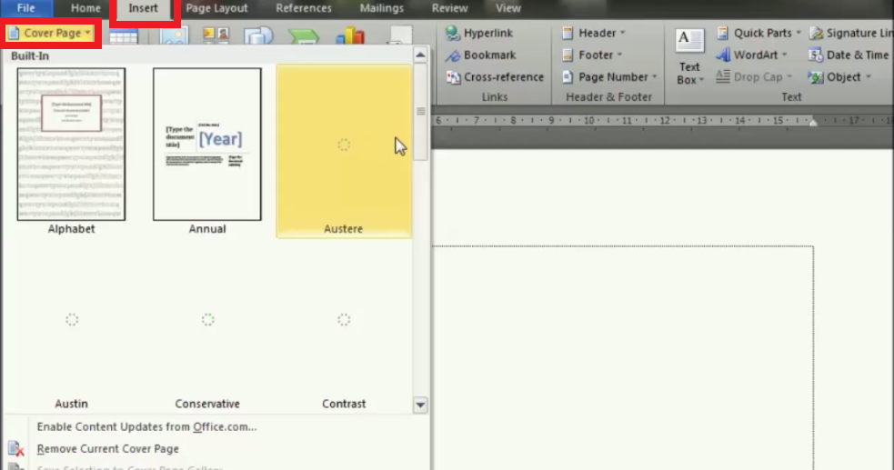 Cara Membuat Halaman Sampul Keren di Microsoft Word - Tutorial Microsoft Office