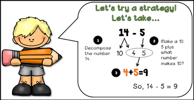 Subtraction Strategy Freebie | Teacher's Take-Out
