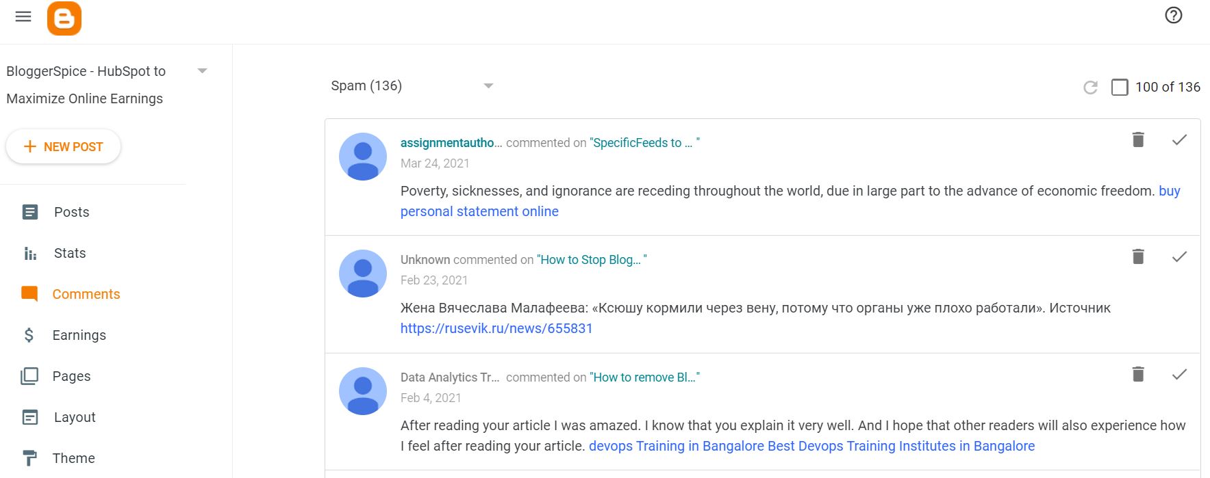 How to prevent spam and hide links from Comments by Simple CSS Code ...