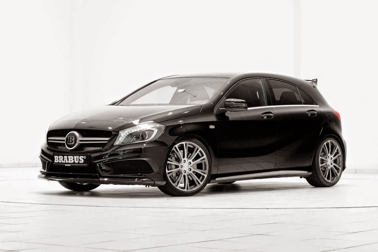 BRABUS B45 based on Mercedes-Benz W176 A45 AMG | BENZTUNING