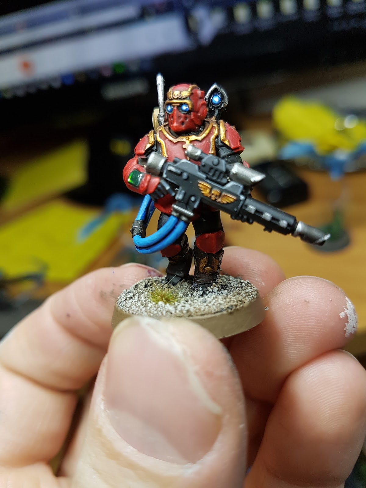 TSC: The Simulus Chamber: How I did it: Militarum Tempestus Scion