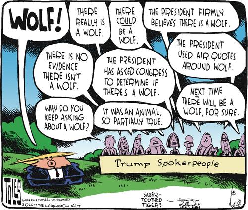 ONCE UPON A BLOG: Political Cartoons & Fairy Tales 2017: 'The President ...