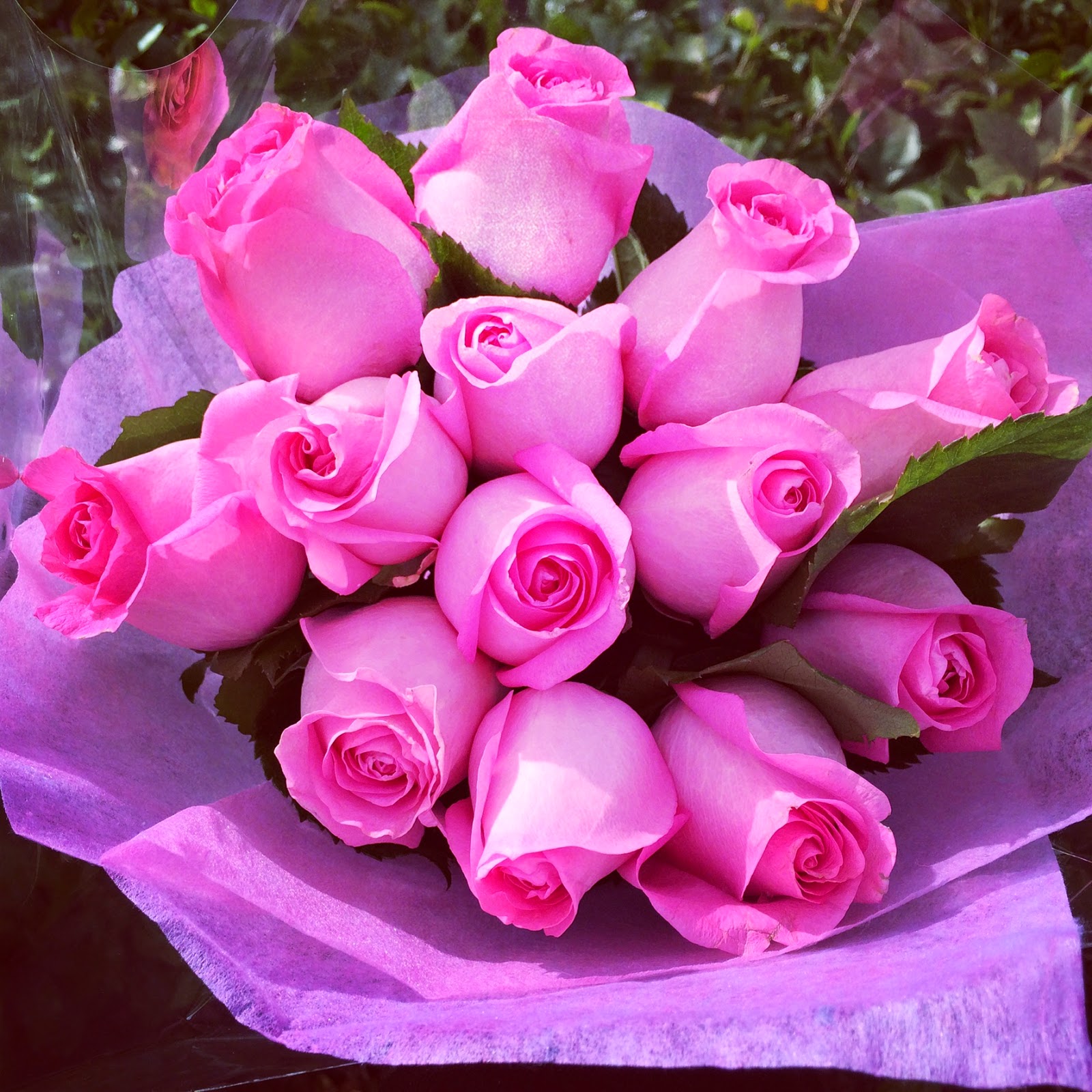 Thinking Pink: Surprise Flowers