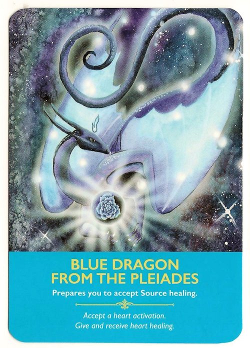 Tarot Notes: Elemental 4-card Reading with Dragon Oracle Cards