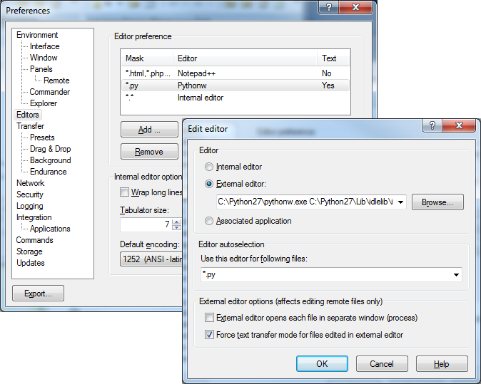 Tech Blog Edit Python Files With Idle From Winscp
