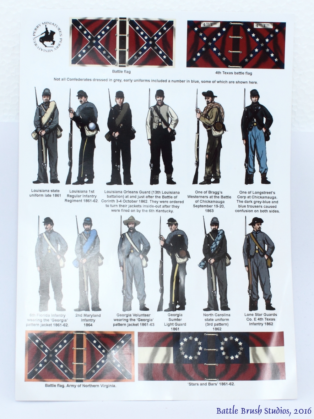 Battle Brush Studios: Review: Perry Miniatures Confederate Infantry ...