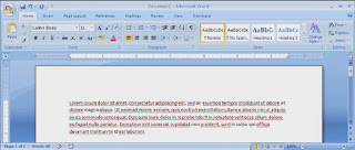 MS Word: Word-processing and units of document, features of word ...