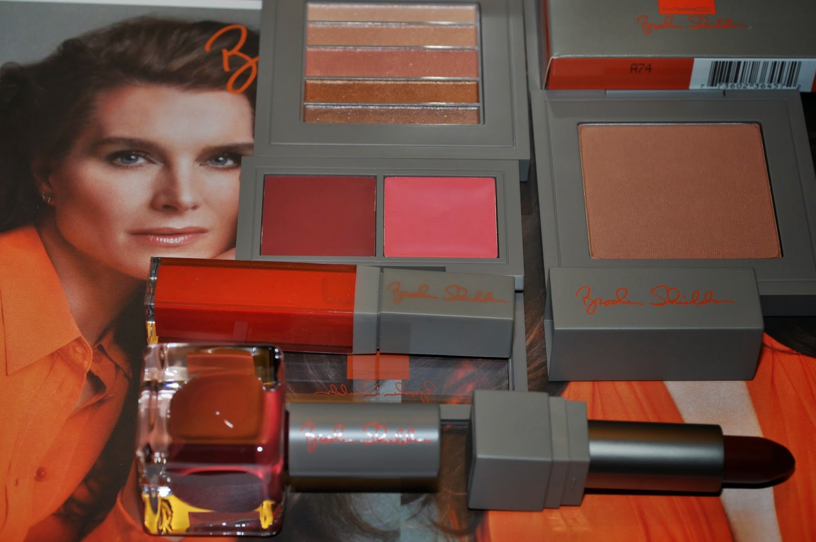MAC Brooke Shields Collection Swatches, Review, Makeup Look - The ...