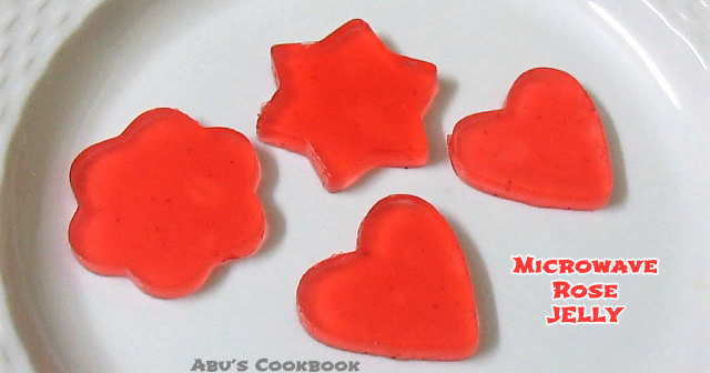 Rose jelly in microwave | Rose jelly recipe | How to make jello on a ...