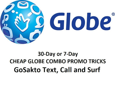Globe Call Text with Combo Promos - The Crazy Lifestyles