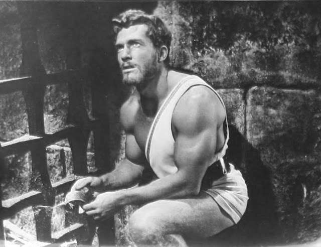 Worldwide Bodybuilders: American muscle movie star Brad Harris