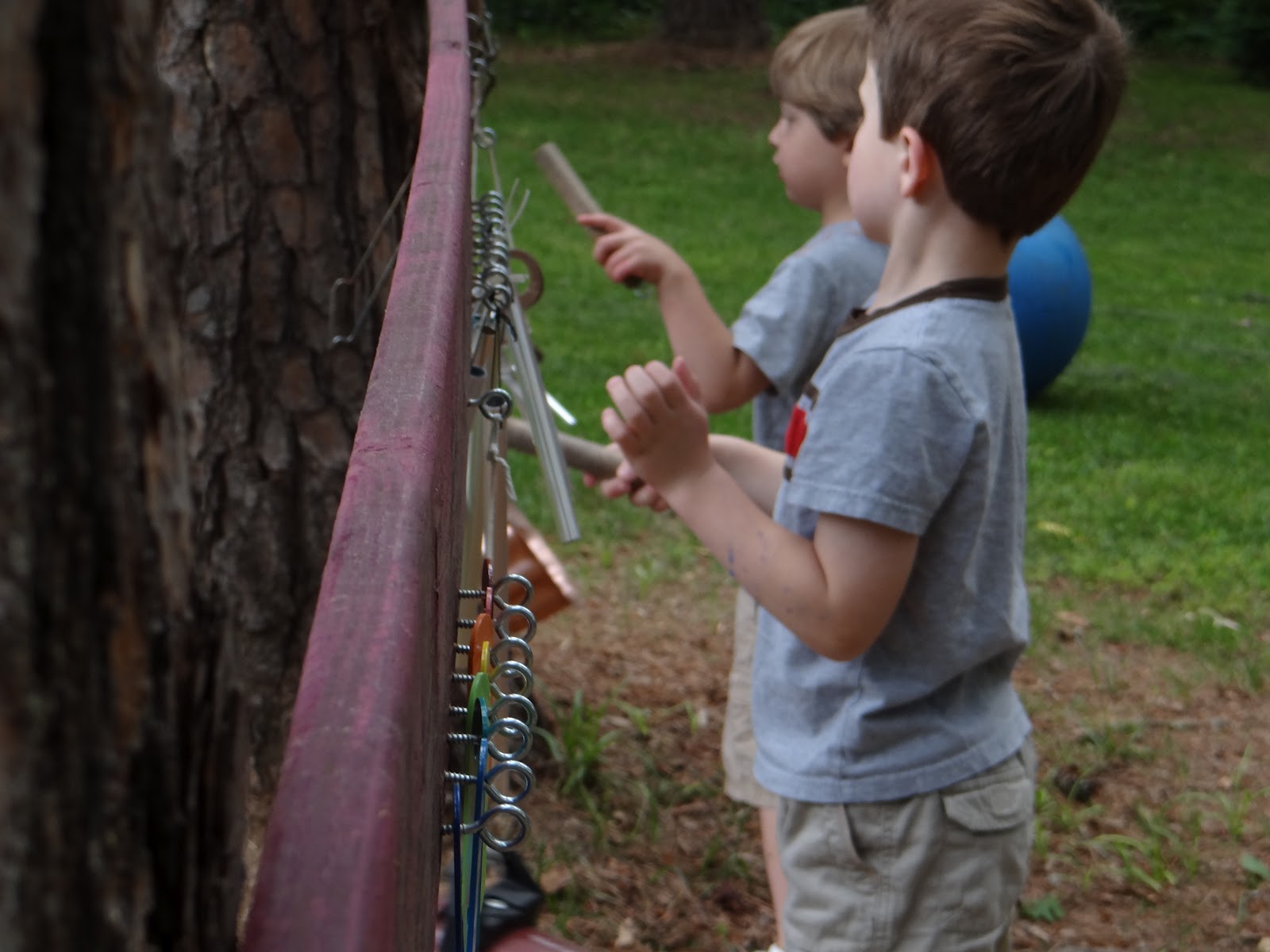 Whole Child Preschool: Hands on outside fun!