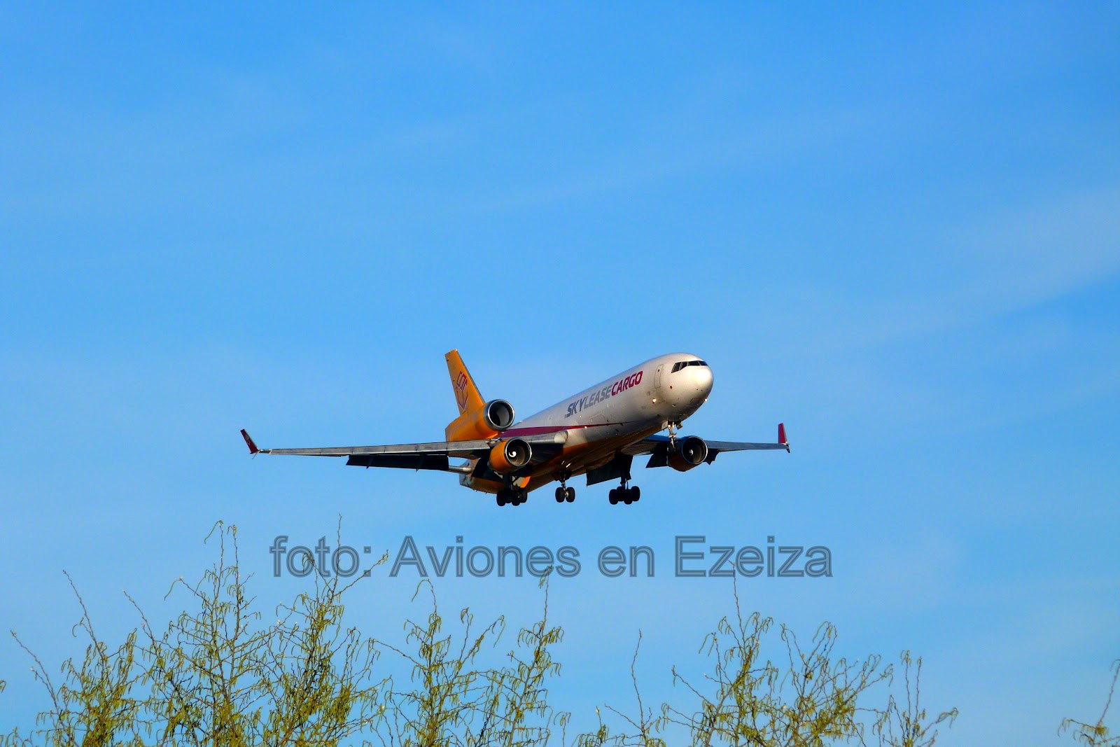 AVIONES en EZEIZA: MARTIN AIR Y SKY LEASE CARGO