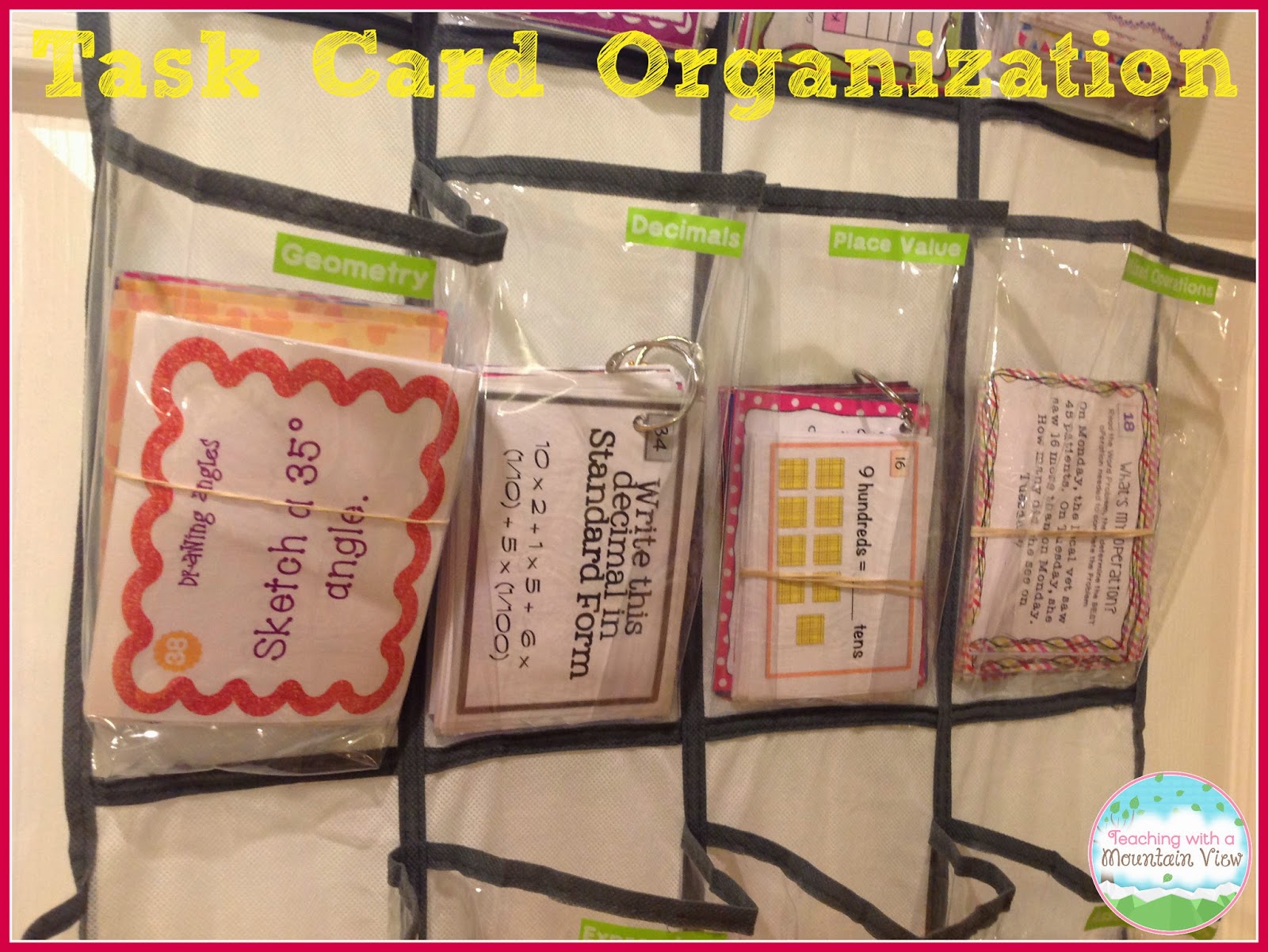 Task Card Corner: Task Card Storage & Organization Part 2