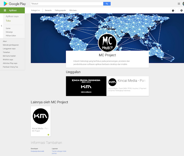 Daftar Akun Google Play Developer Tanpa Kartu Kredit