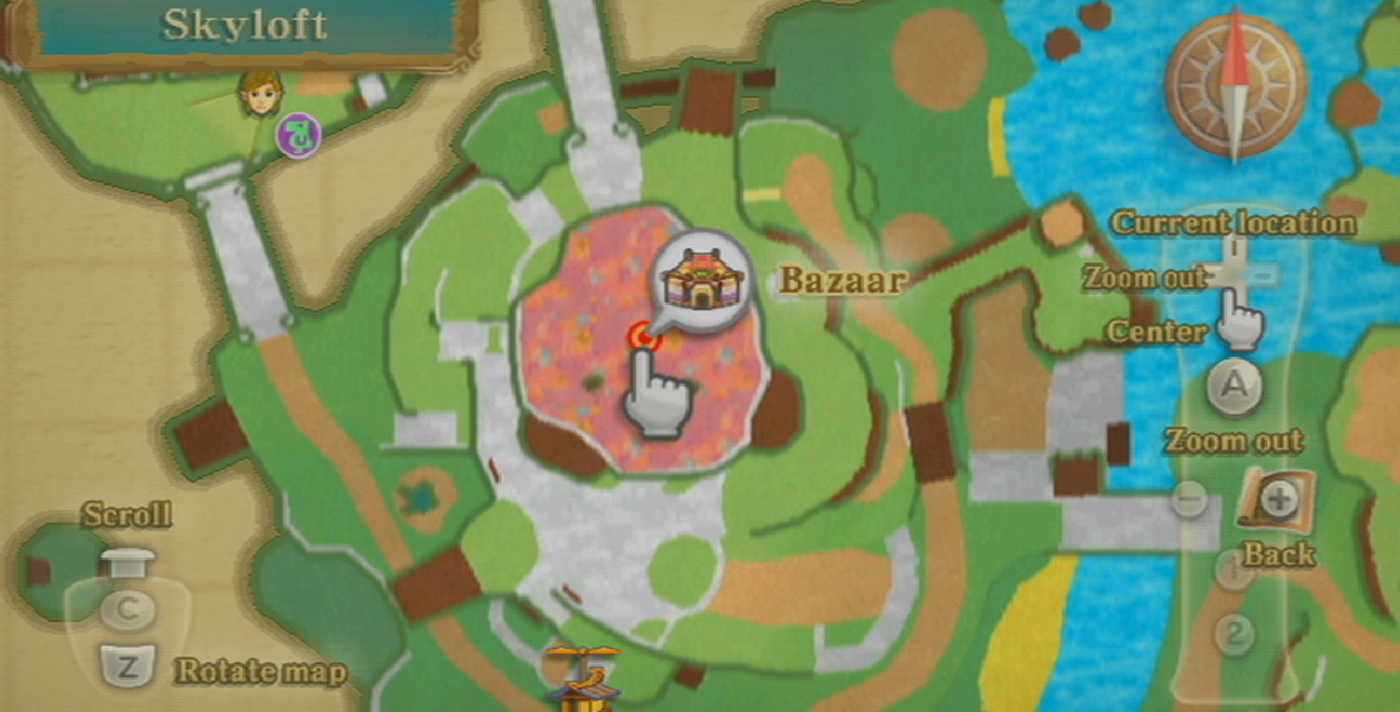 Spoiler: revelado o mapa de Skyloft em The Legend of Zelda: Skyward ...