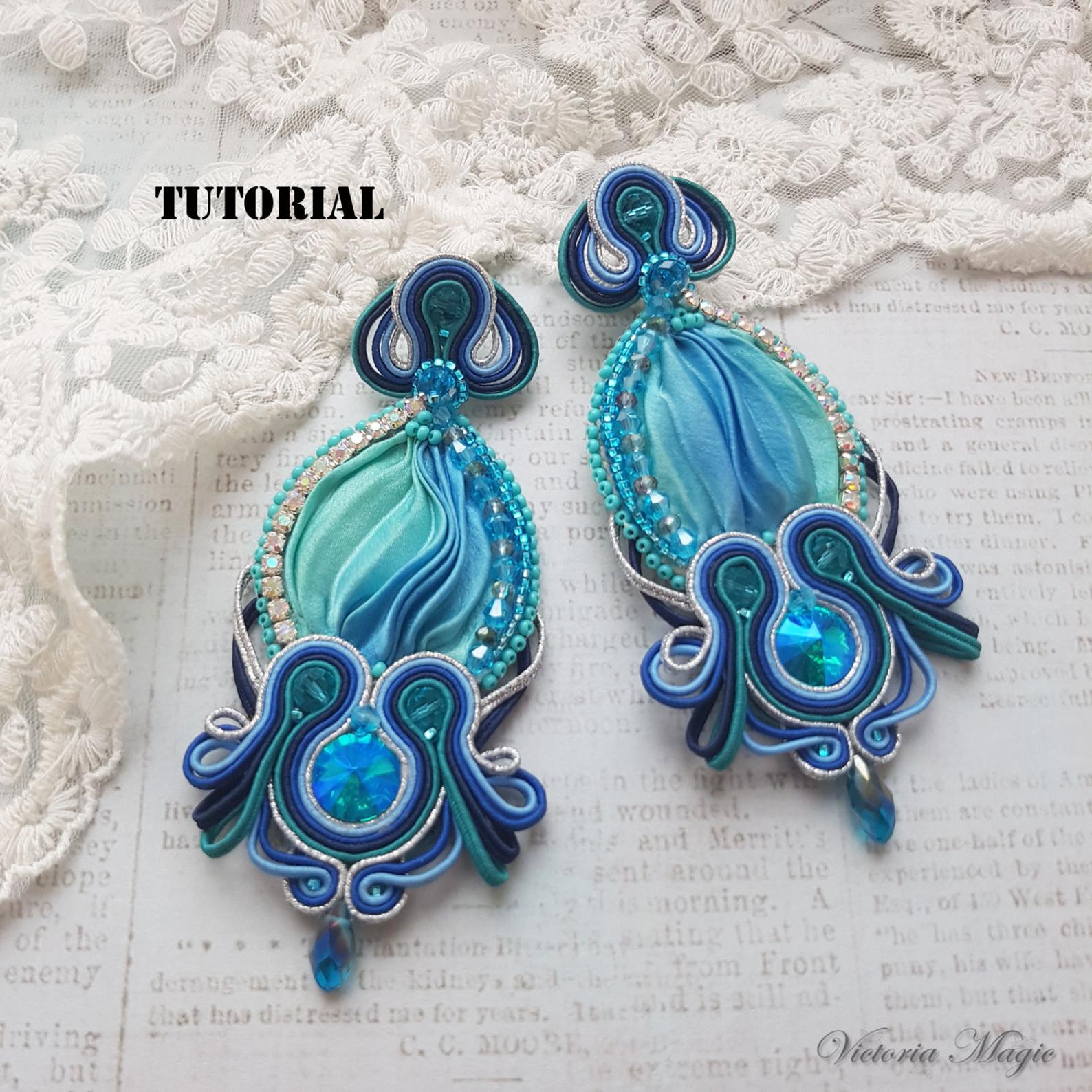 SoutacheMagic's Soutache and Shibori Ribbon Jewelry, Tutorials and Kits ...