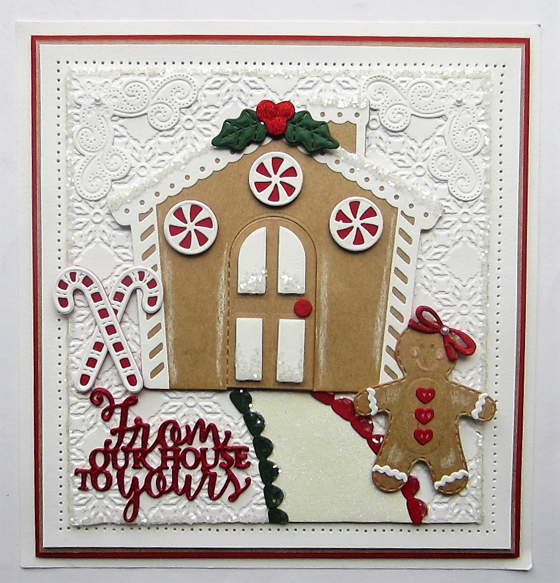 PartiCraft (Participate In Craft): Gingerbread Man Card