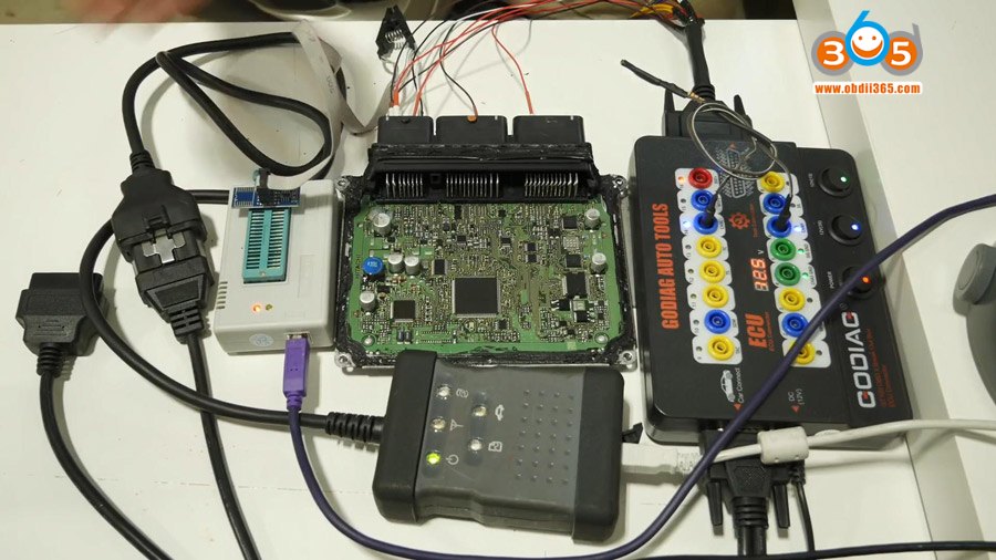 Nissan Used PCM Programming Bench Connection - Auto Diagnostic Tool ...