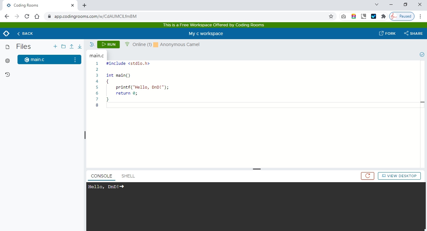 The Online Compiler Alternatives to Run C Program - DnD ~ Hanya Ingin ...