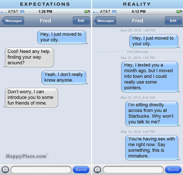 BLADE 7184: Texting Your Ex: Expectations vs. Reality.