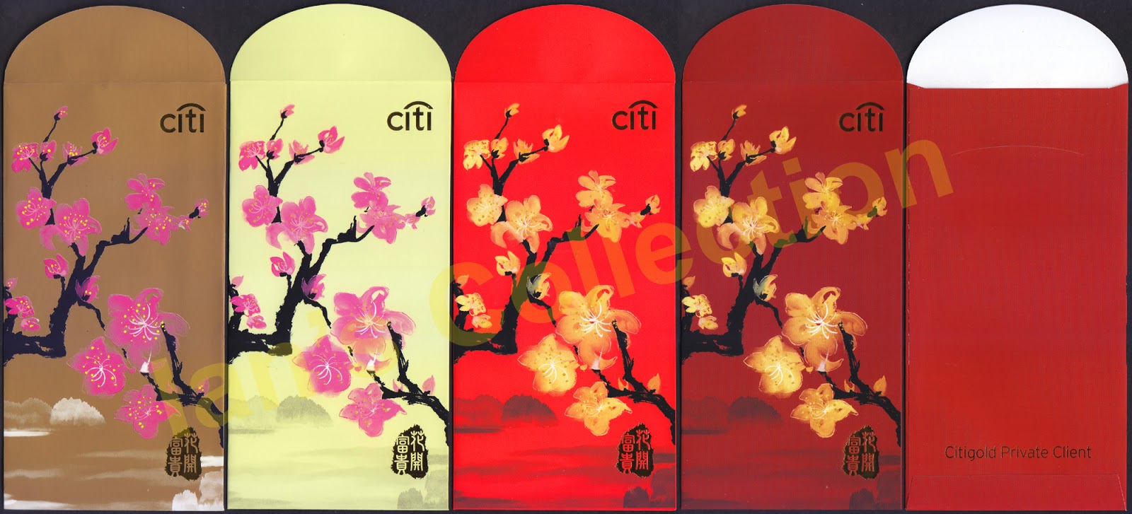 Ian's Collection: Red Packets - Citibank 2016