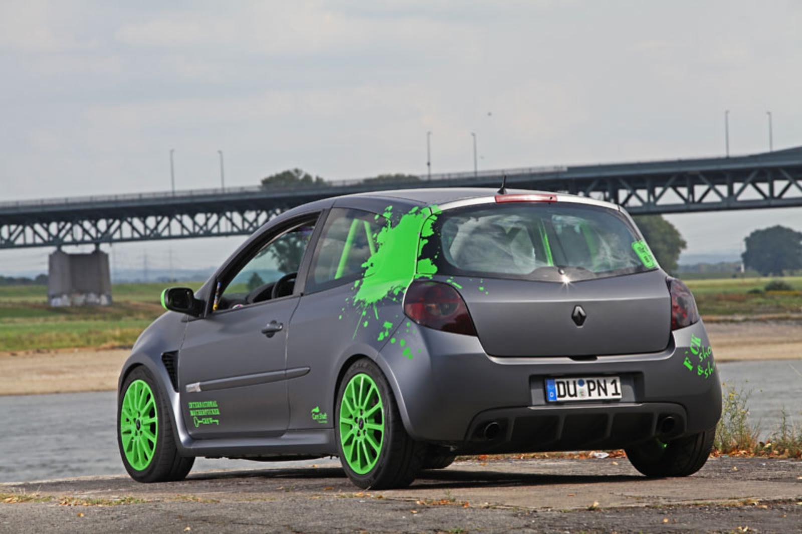 renault clio tuning | Photoshop tuning- Virtual tuning