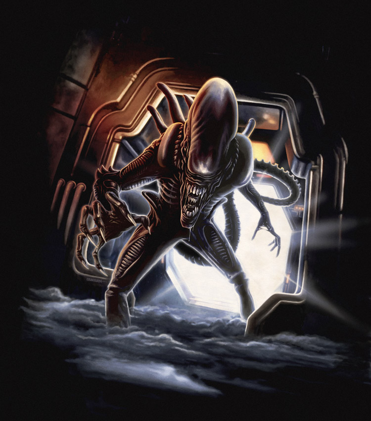 Slasher Design: HORRORHOUND magazine Cover Art / Artists Spotlight