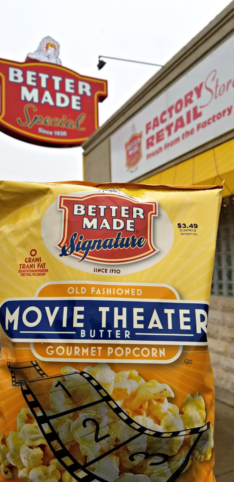 A GEEK DADDY: BETTER MADE SNACK FOODS FACTORY STORE