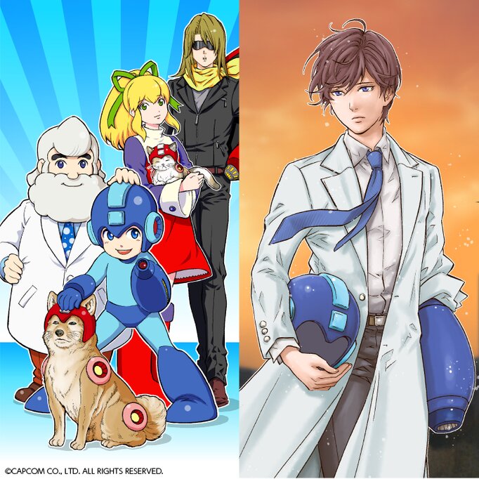 Rockman Corner: "Rockman-san" and "Rockman-chan" First Chapters Posted ...