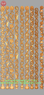 wood carving frame and border design