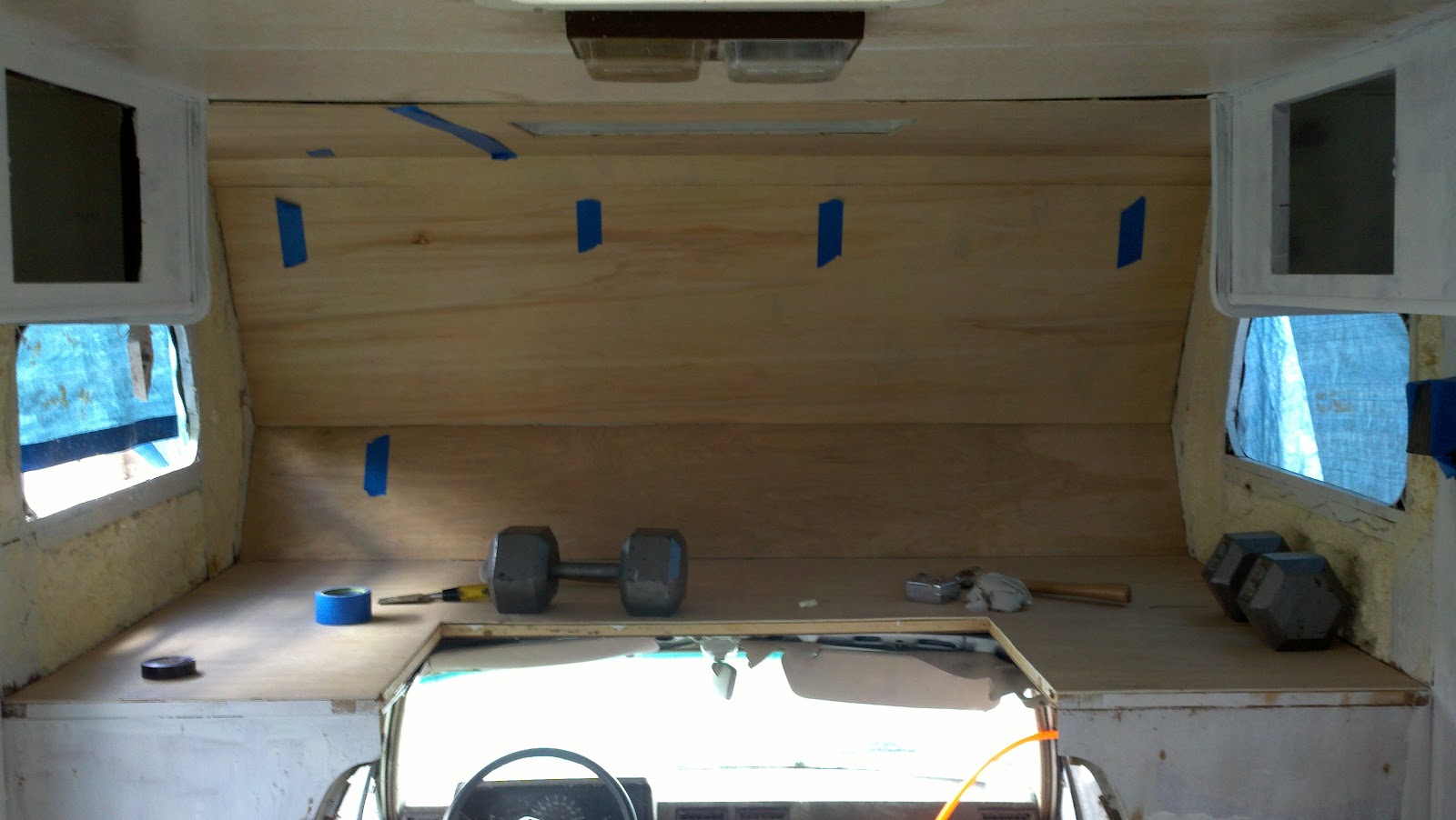 RV Dream: Seating, Paneling, and Vents