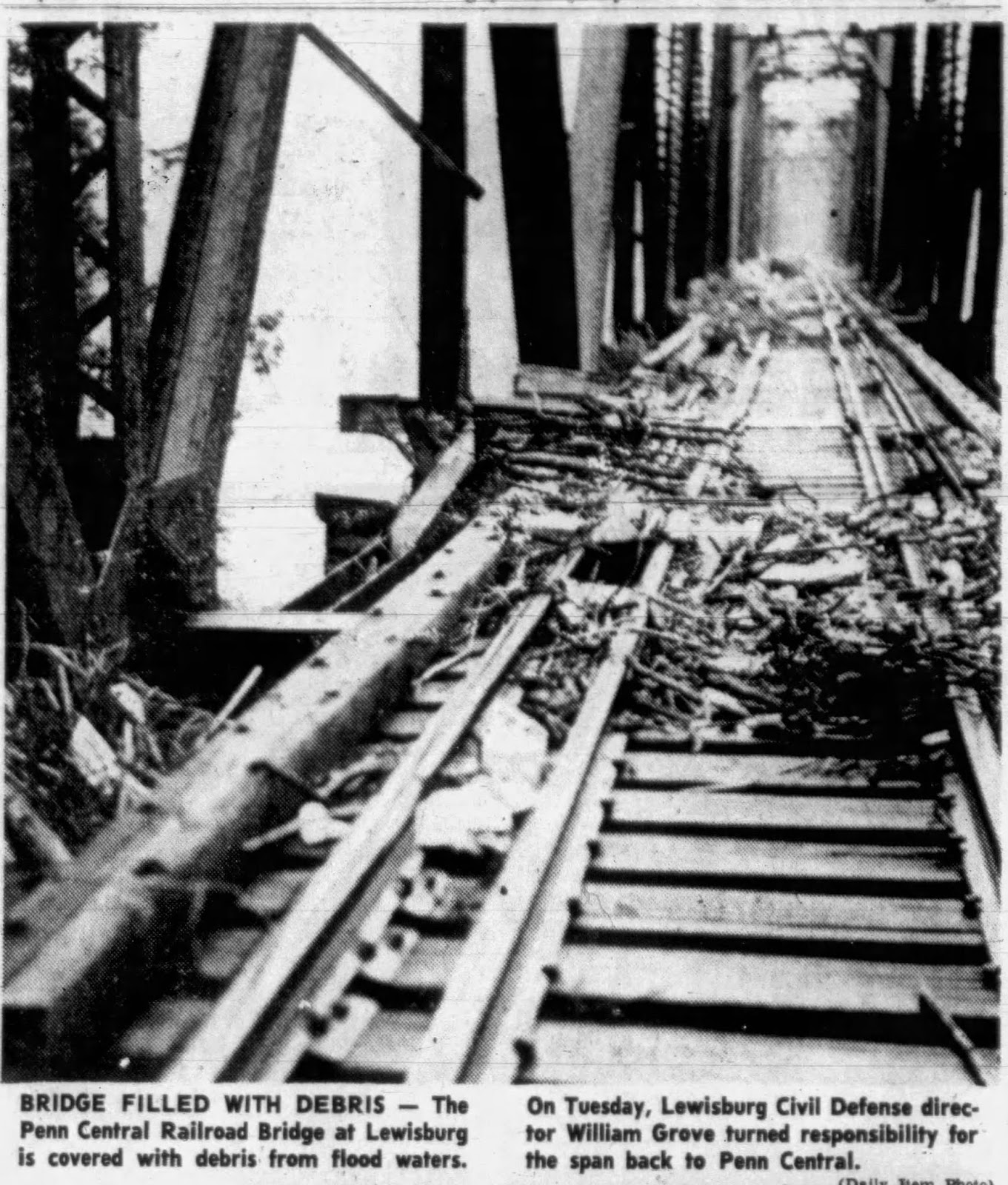 Valley Girl Views: The 1972 Flood - Photos & Stories From Lewisburg Pa