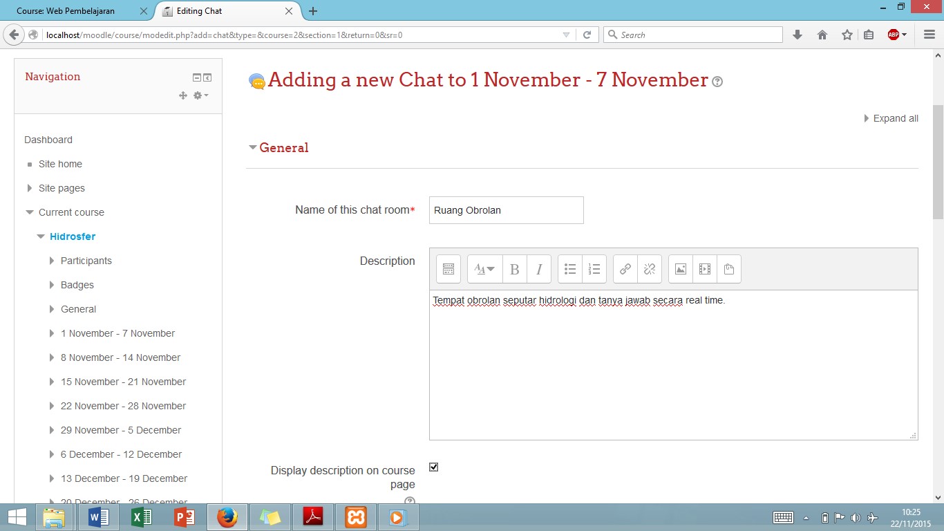 E-Learning (Bagian 7): Aktivitas dalam Moodle #2 | Eduprisma ...