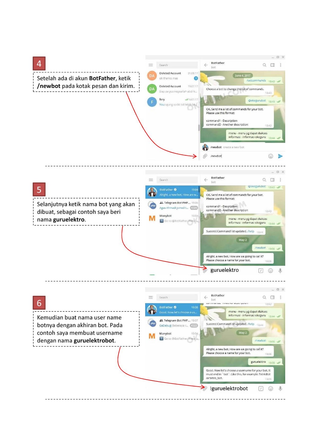 Cara Membuat Mesin Penjawab Otomatis Gratis Menggunakan Bot Telegram - Oke Guru