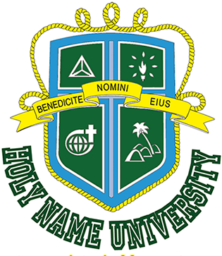 Steven Minds: Holy Name University Logo