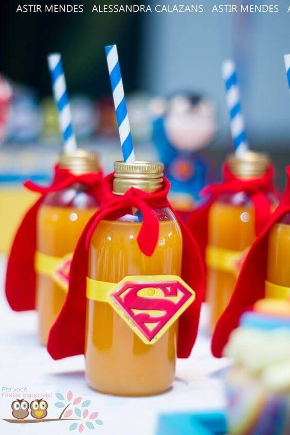113 ideas para decorar una Fiesta de Superman